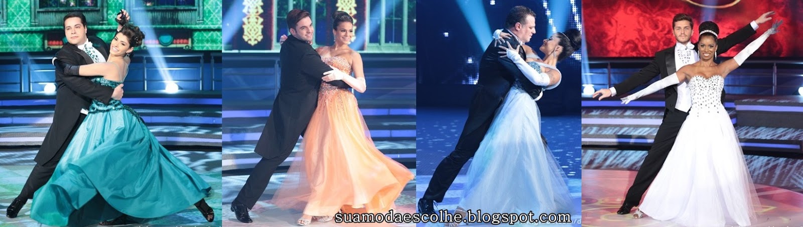 FAÇA SUA MODA : Vestidos de valsa (Dança dos Famosos).