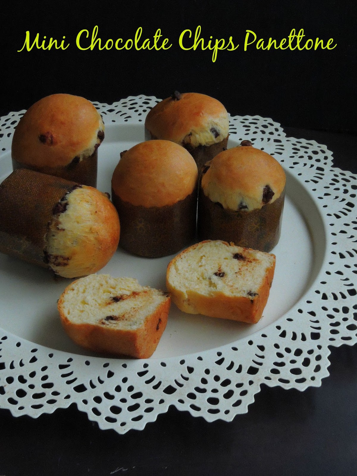 Priya's Versatile Recipes: Panettone/Mini Panettone with Chocolate ...