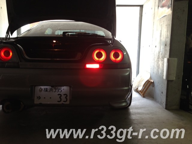 One Man's Lonely Adventures In His R33 Skyline GT-R: HID Back Up Lamp