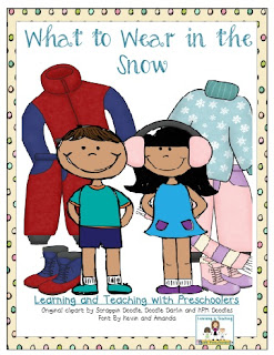 Classroom Freebies Too: What to Wear in the Snow Freebie