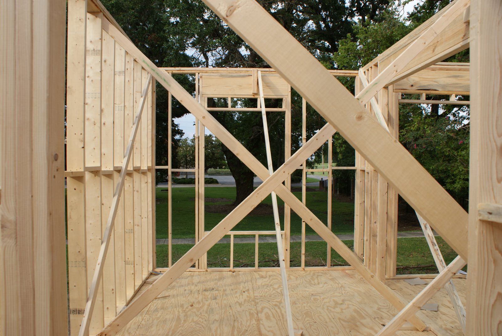 Home Building Blog: First floor framing