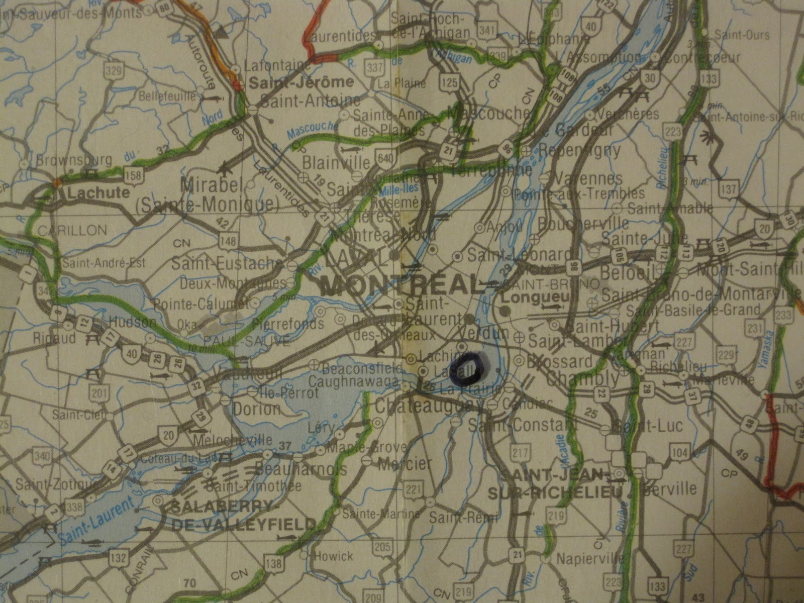 Canoeing around Montreal, Quebec and Ontario: Canoeing the Lachine ...