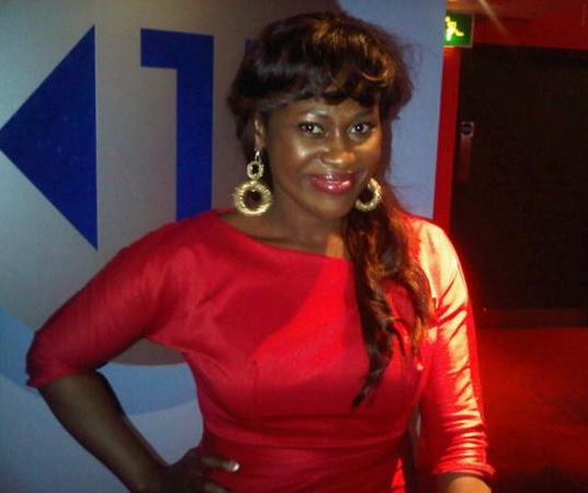 Uche Jumbo at the London Premiere of her Damage Movie