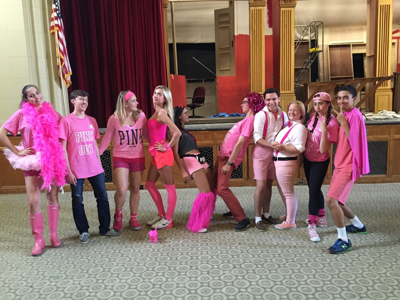 Spirit Week: Pink Day | Tall and Preppy