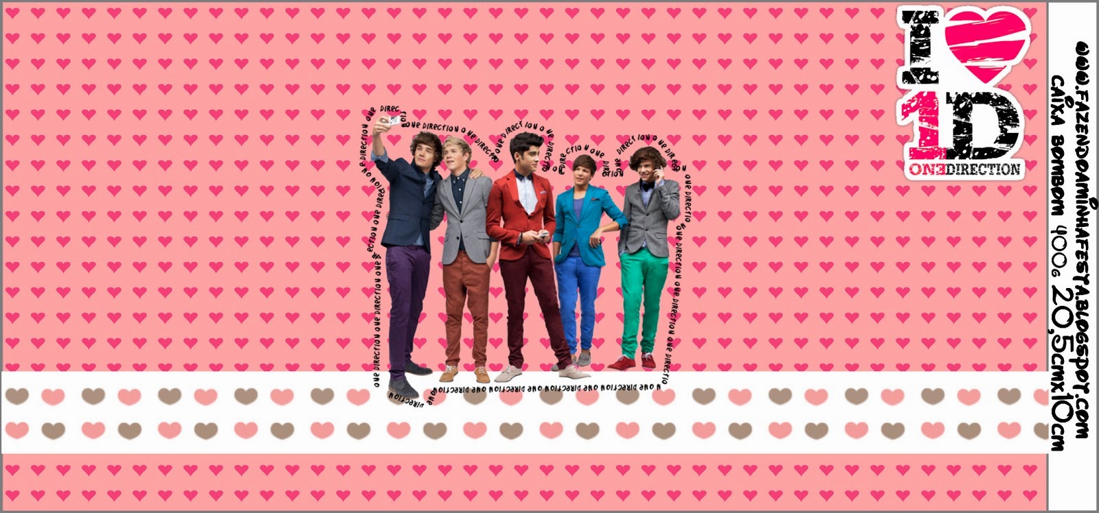 One Direction Free Printable Candy Bar Labels. - Oh My Fiesta! in english