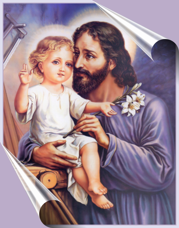 Compartiendo por amor: San José y el niño Jesús