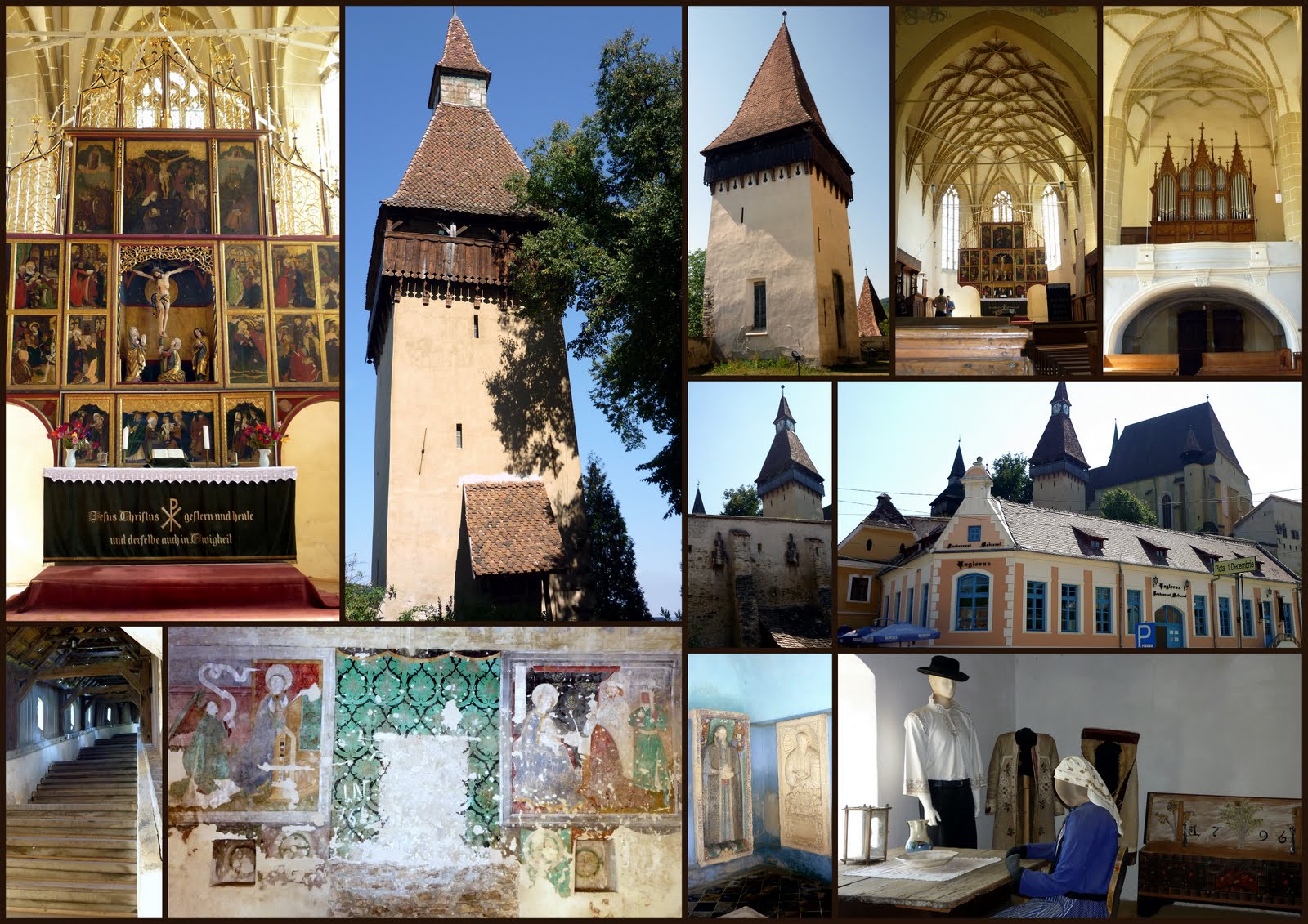 Tehnici (pre)scrise de supravietuire: Biserici fortificate sasesti din ...
