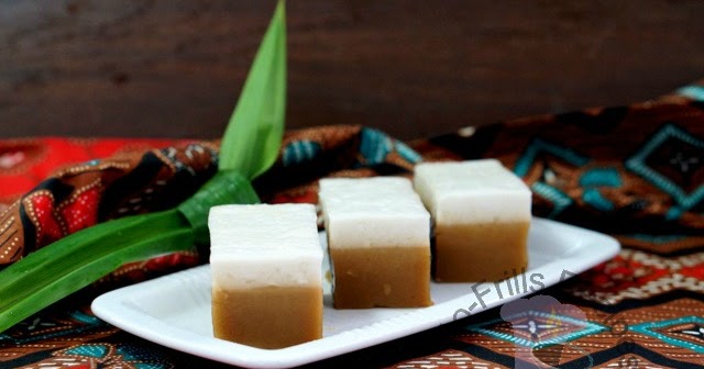 Gula Melaka Kuih Talam ~ 椰香打南糕