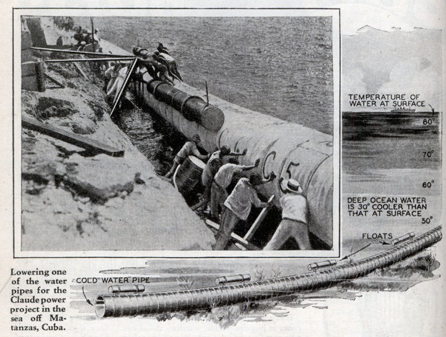 Harnessing ocean temperature differentials using Ocean Thermal Energy ...