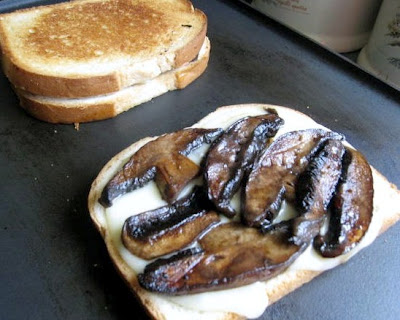 Grilled Balsamic Portobello & Provolone Cheese Sandwiches - Jersey Girl ...