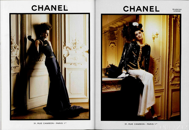 INFASHIONLOVE.COM: Chanel Campaign Overview - The 80s...