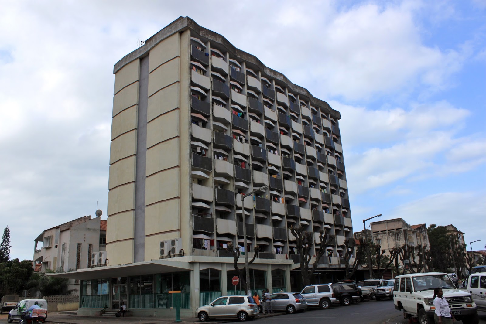 Prédio da Residência Universitária em Maputo, Moçambique