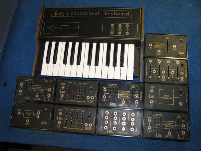 MATRIXSYNTH: ARP Educational Keyboard and modules
