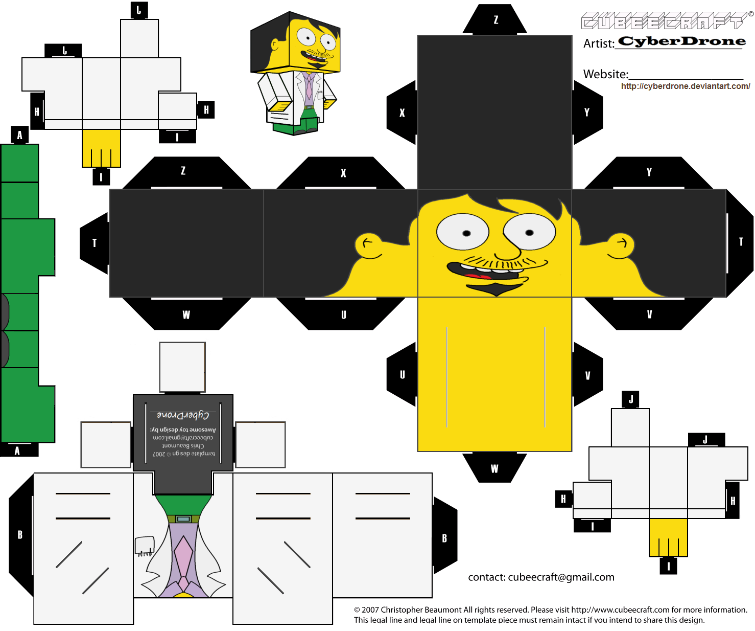 De cubeecraft y algo más: Cubeecraft de Los Simpsons