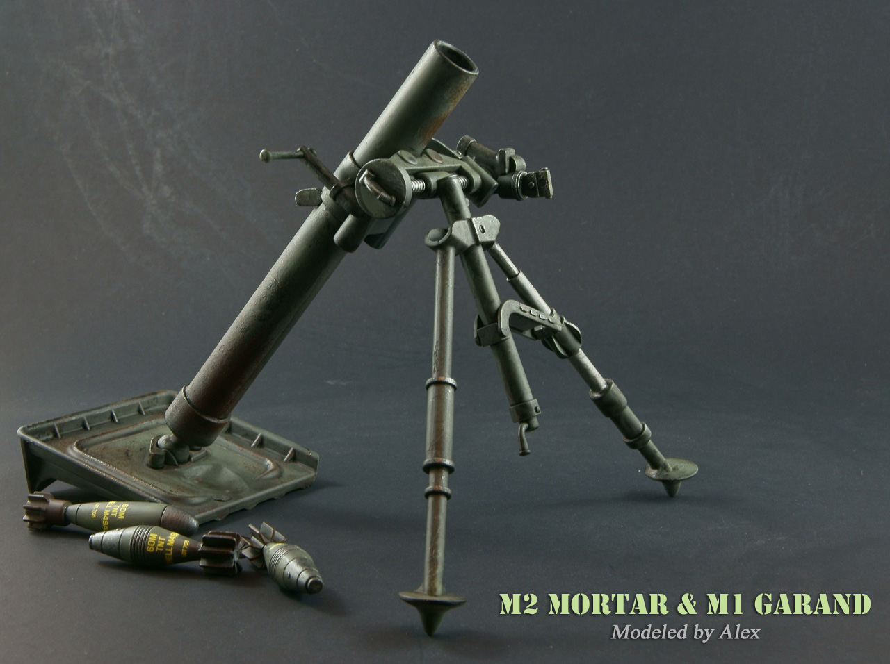 Alex's Model: M2 Mortar & M1 Garand