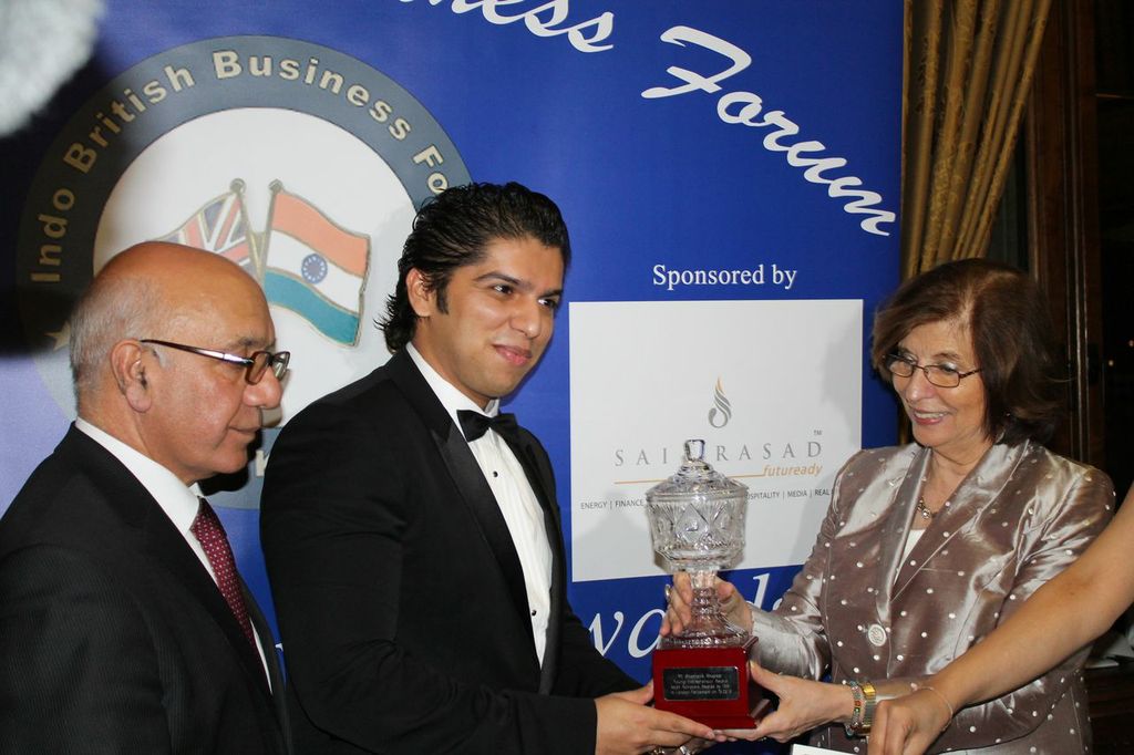 Sai Prasad Group: Shashank Bhapkar honored at IBBF in London Parliament
