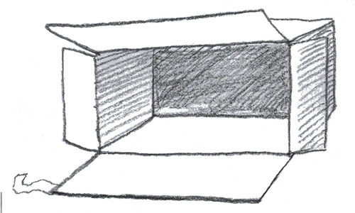 blueberry beetle: How to Make a Shadow Box Set Up for Still Life Work