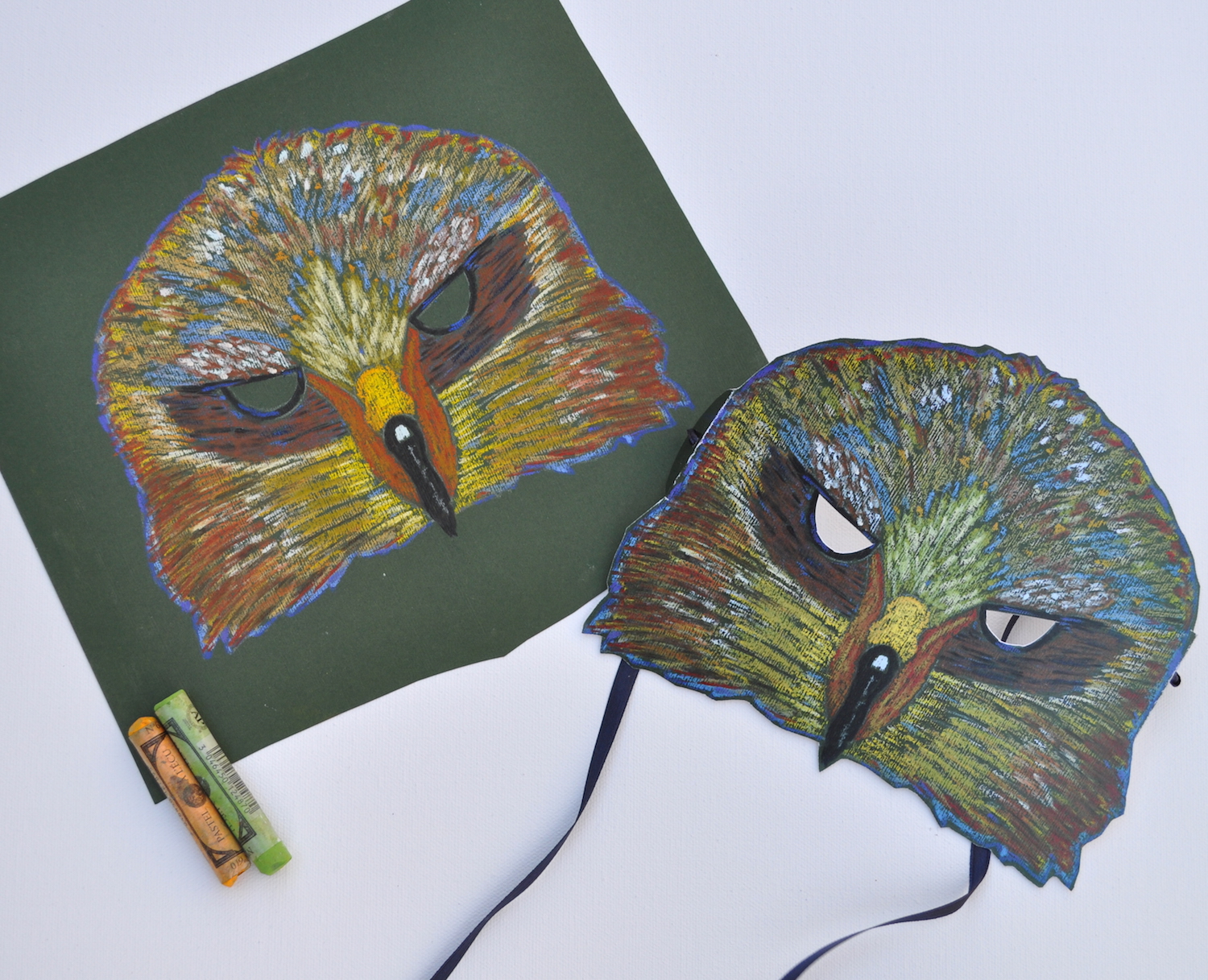 Vicki Smith Art: Hawk Mask