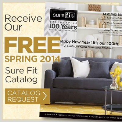 Sure Fit Slipcovers: Receive Your Free Spring 2014 Sure Fit Catalog
