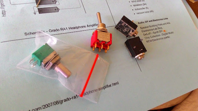 THE ORRONOCO AUDIO DIY: Grado RA1 Headphone Amplifier Clone