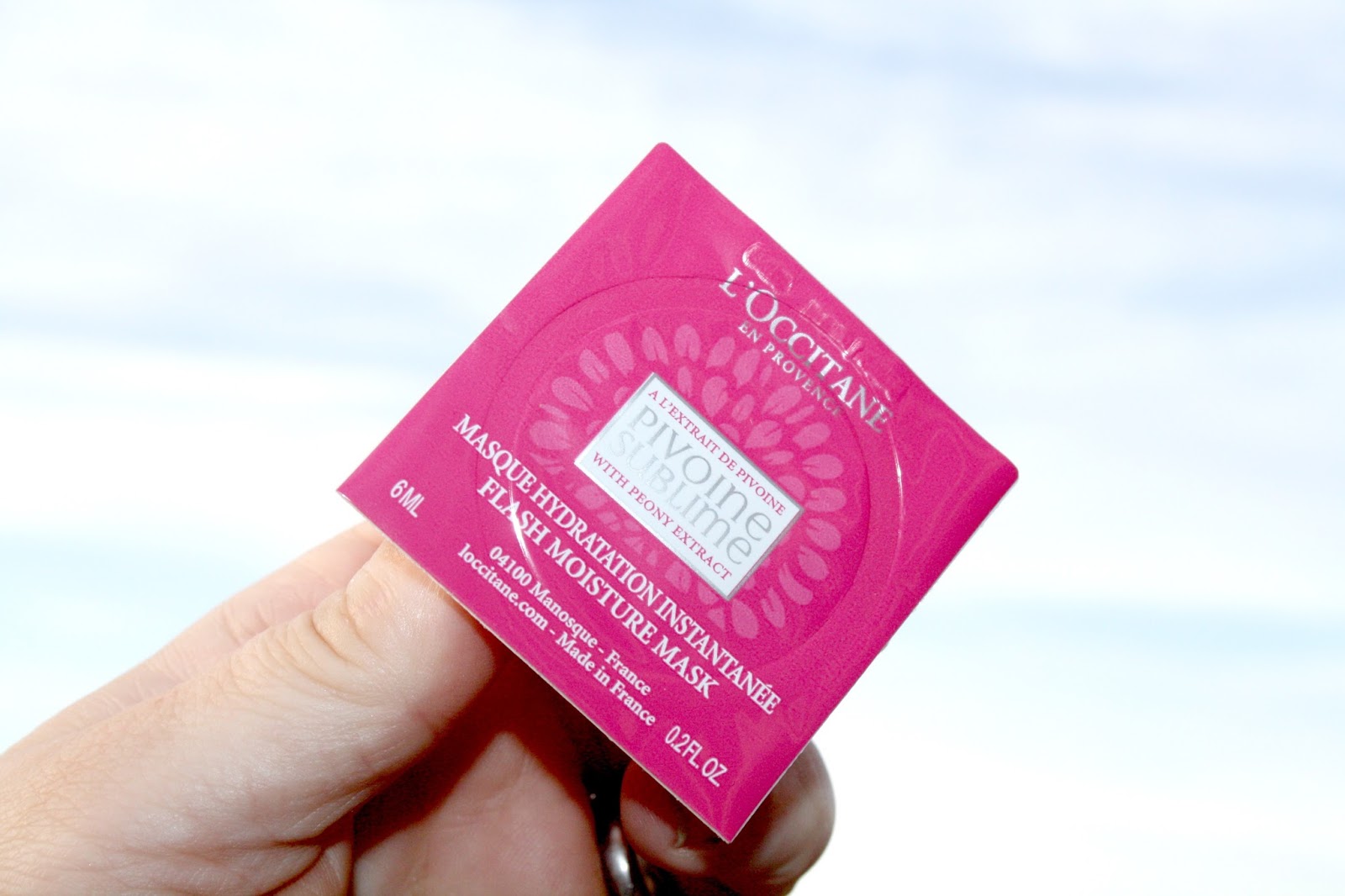 Beautyqueenuk | A UK Beauty and Lifestyle Blog: L’Occitane Pivoine Mask ...