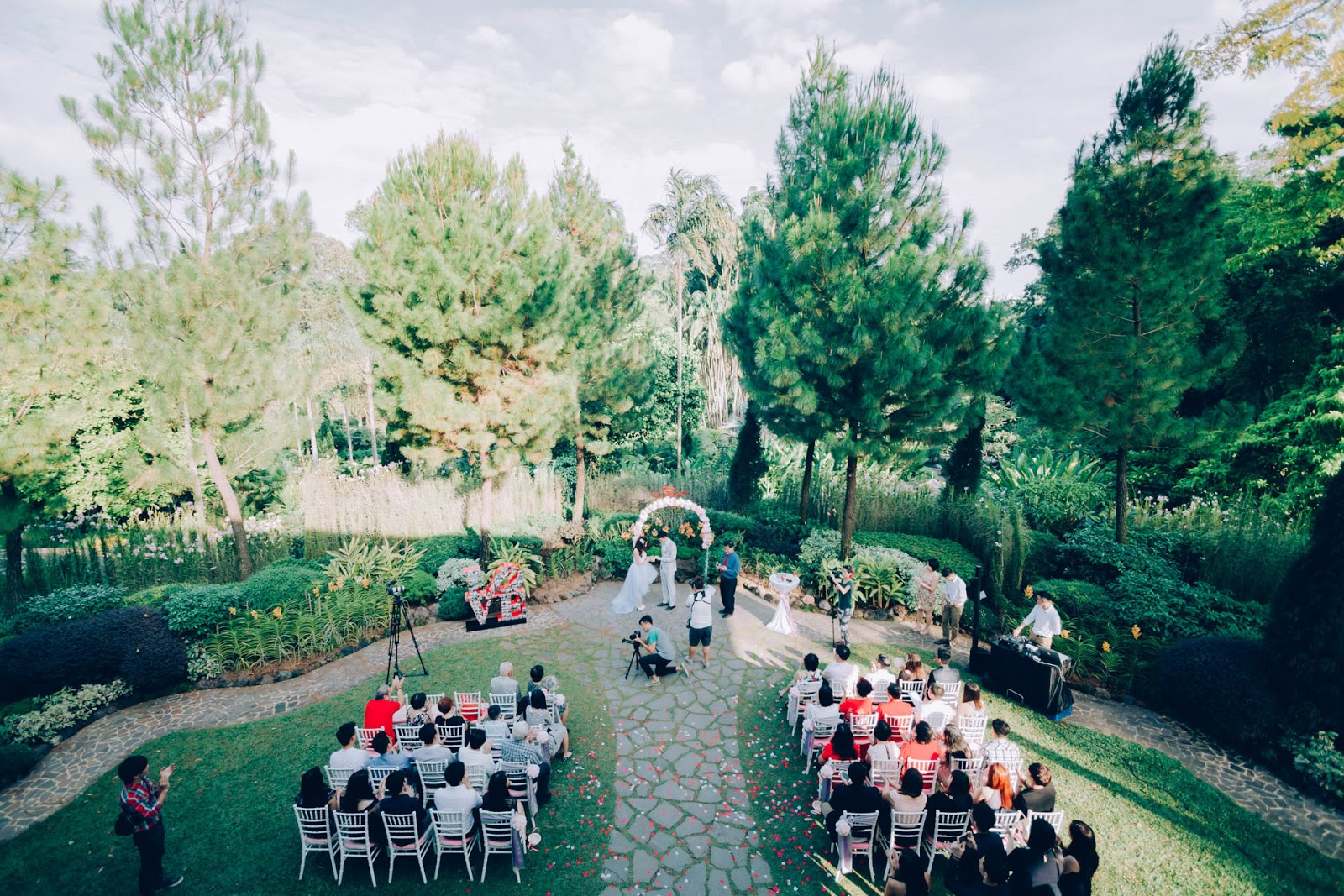 Burkill Hall Wedding Garden Solemnization Part One #KHSWROM | Big Tree ...