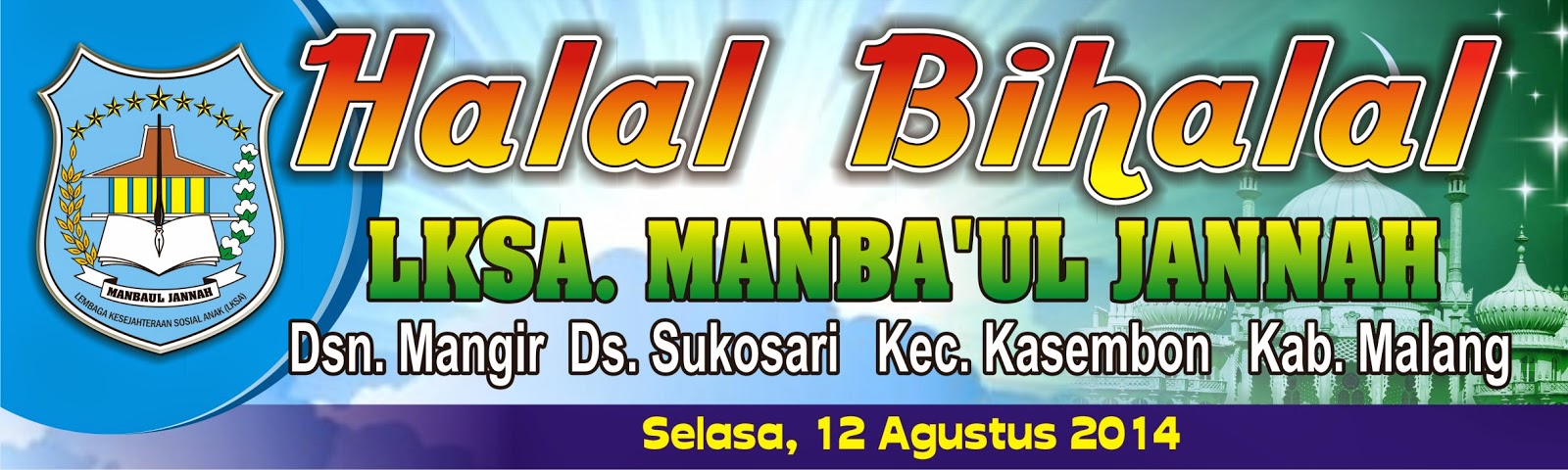KOMAS Advertising: Banner Halal Bihalal