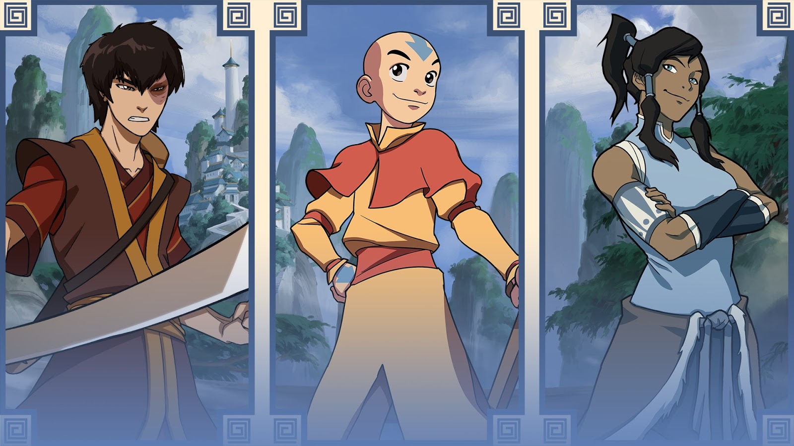 NickALive!: Avatars from 'Avatar: The Last Airbender' and 'The Legend ...