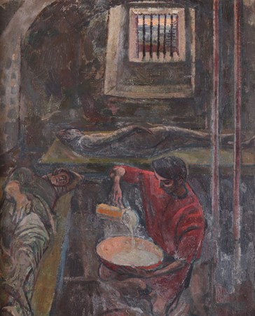 Evelyn Dunbar: Joseph in Prison (1949-50)
