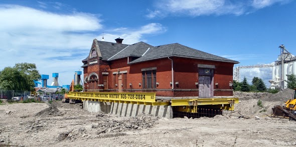 White River Division: Moving the Goderich CPR Station