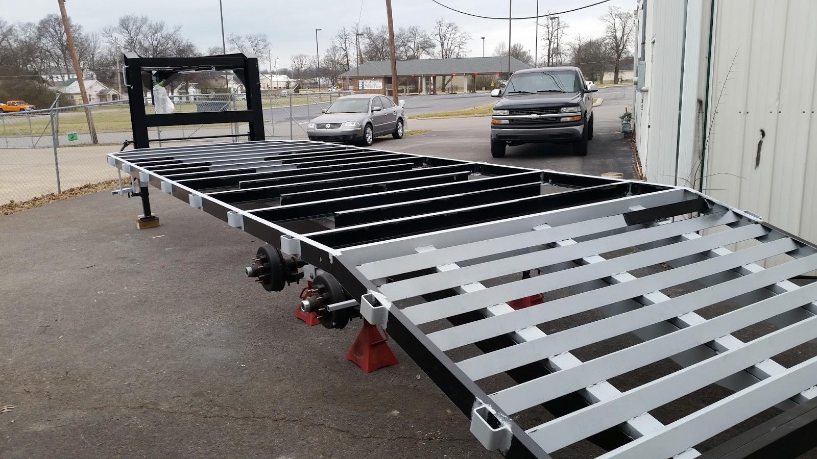 Building Gooseneck Trailer
