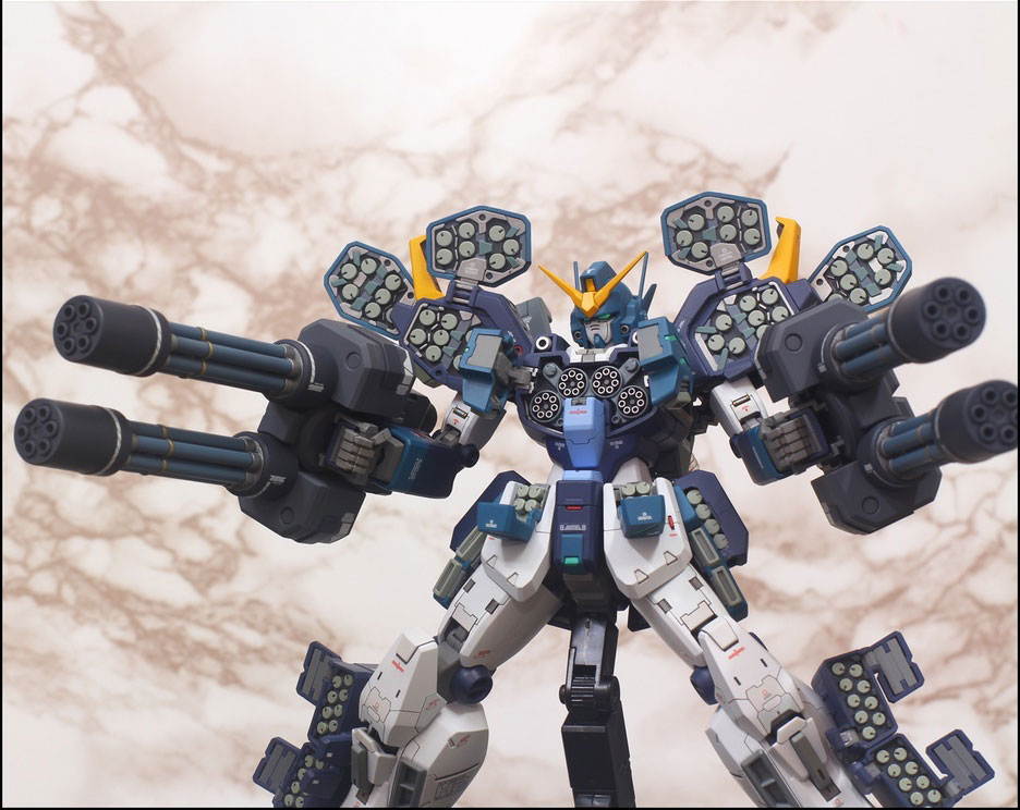 Custom Build: MG 1/100 Gundam Heavyarms Custom EW - Gundam Kits ...