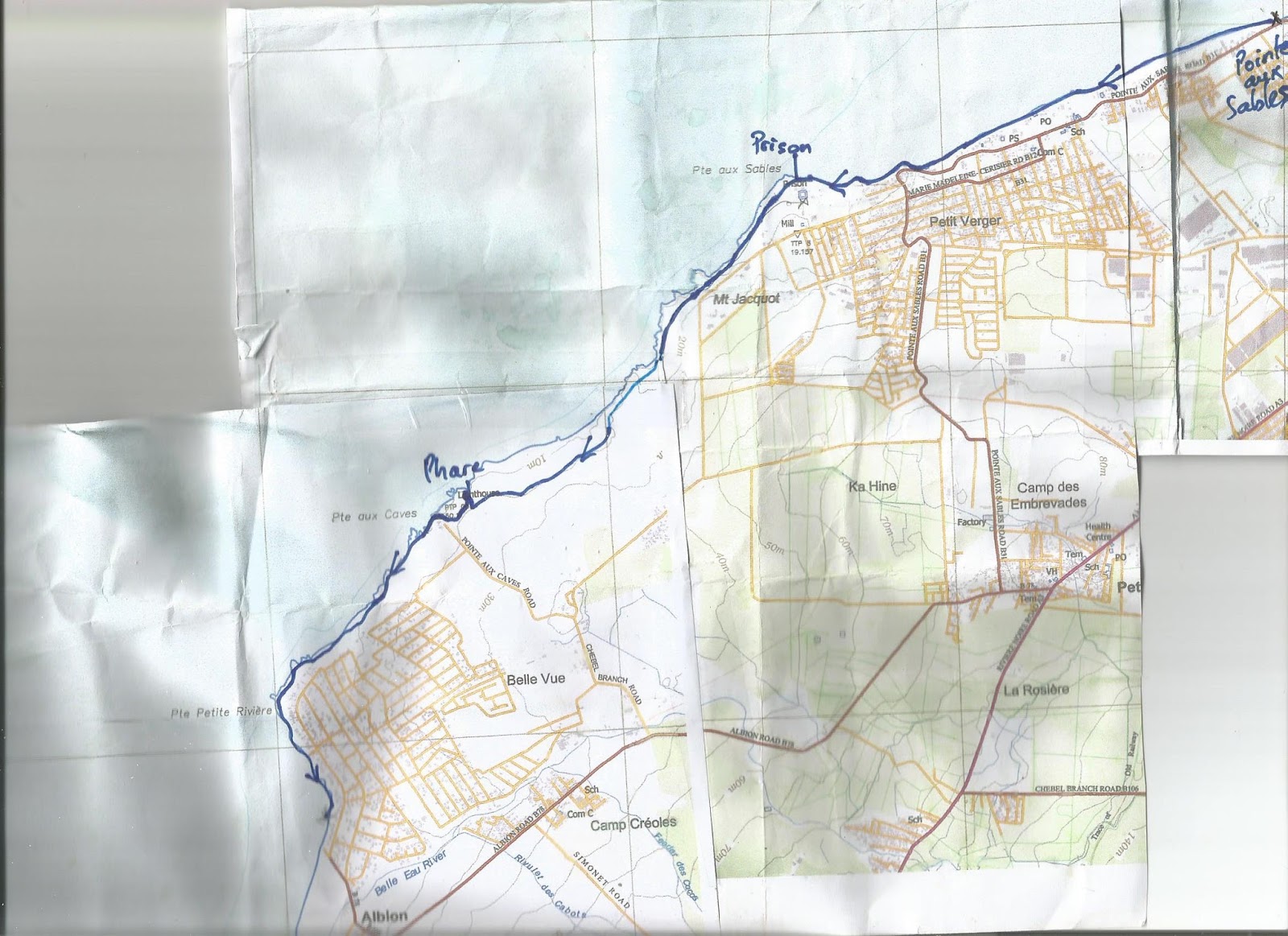 Randonnées le long de la côte Ile Maurice: ETAPE 5 : POINTE AUX SABLES ...