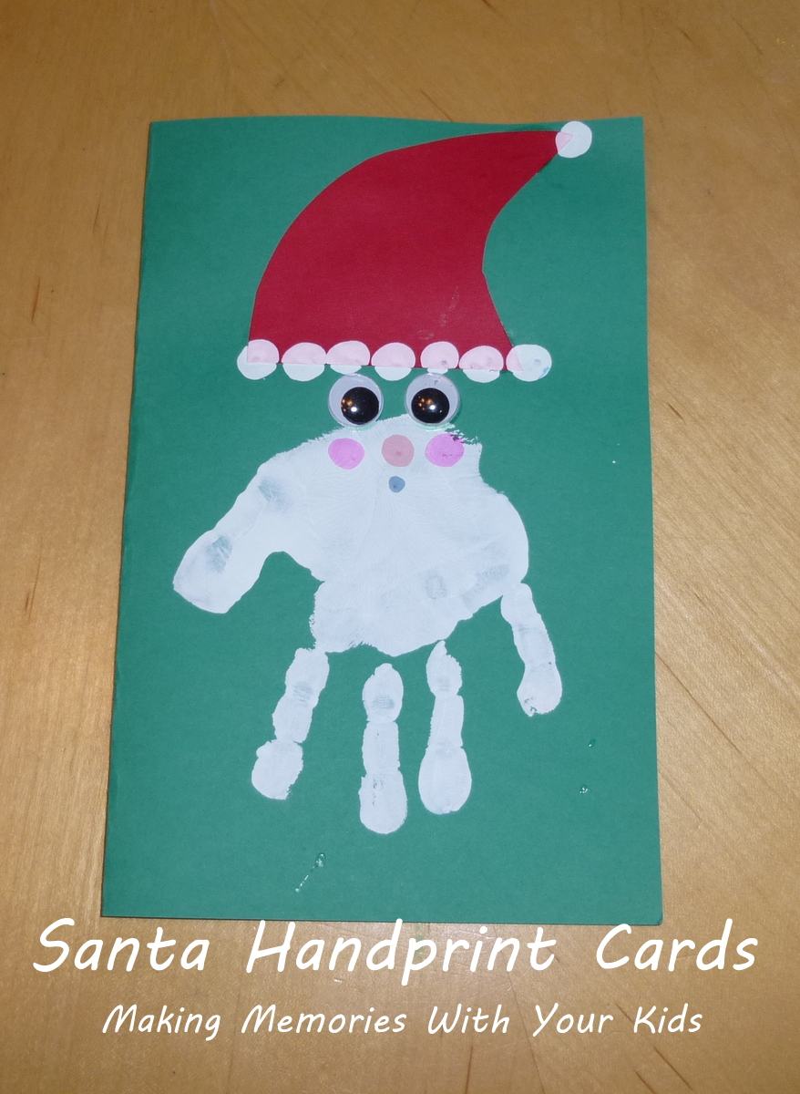 Festive Santa Handprint Craft For Kids [Free Template], 44% OFF
