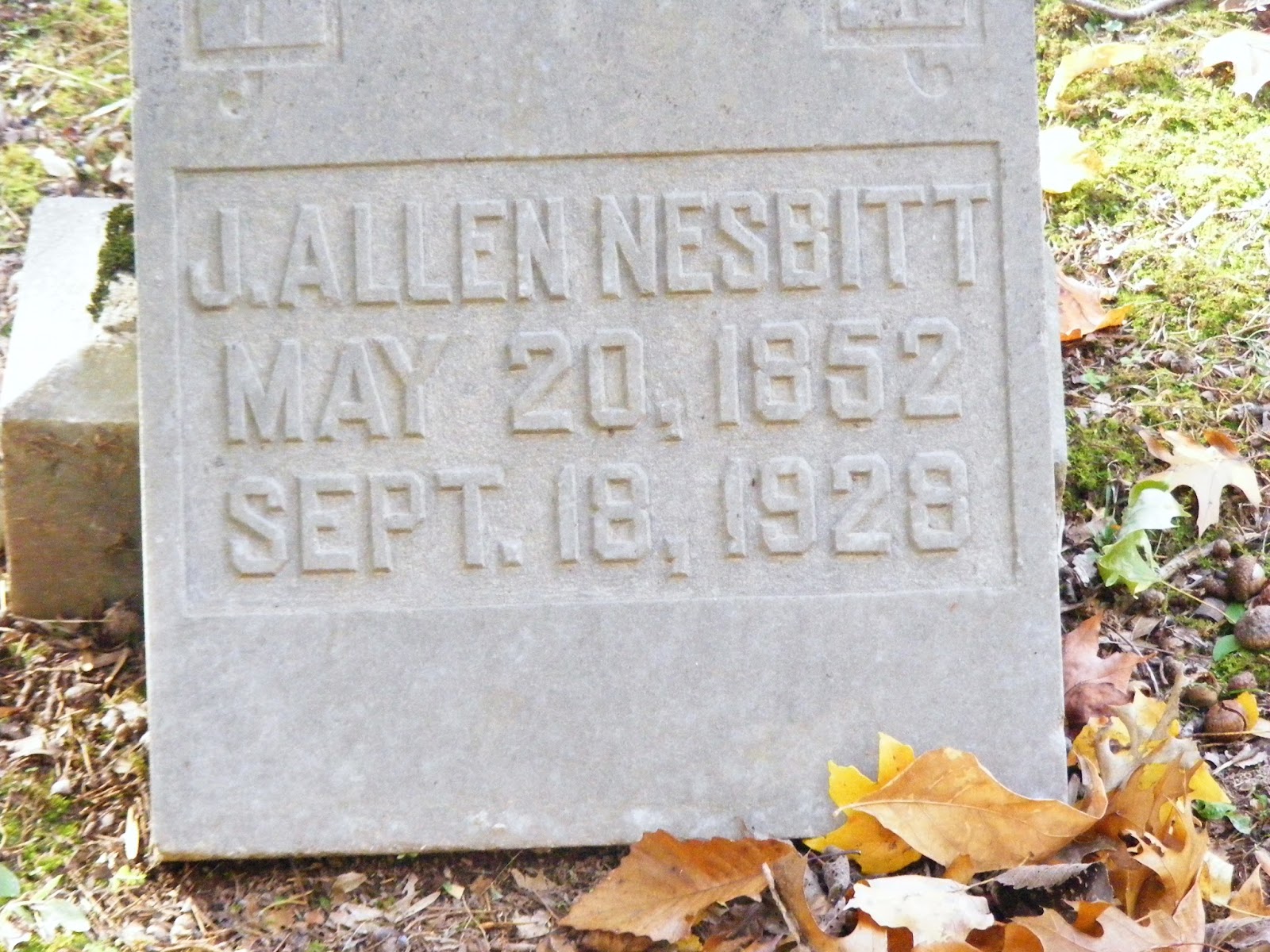 Family Tree & Branches: ANCESTOR SPOTLIGHT: JOHN ALLEN NESBITT