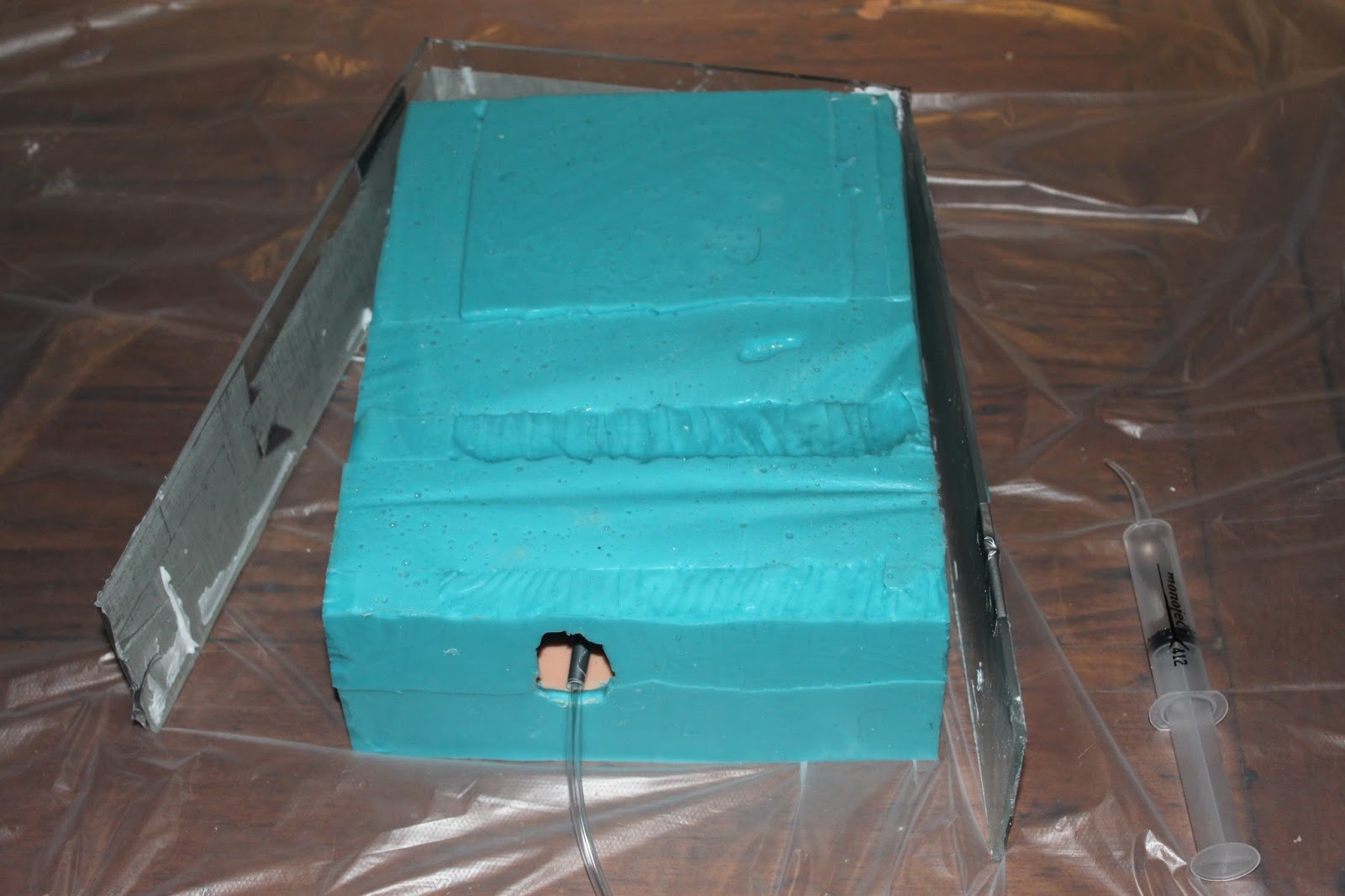 HSE Live Demos: Using the mold and embedding blood bladder and bones