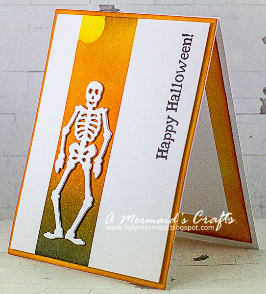 A Mermaids Crafts: Happy Halloween Skeleton