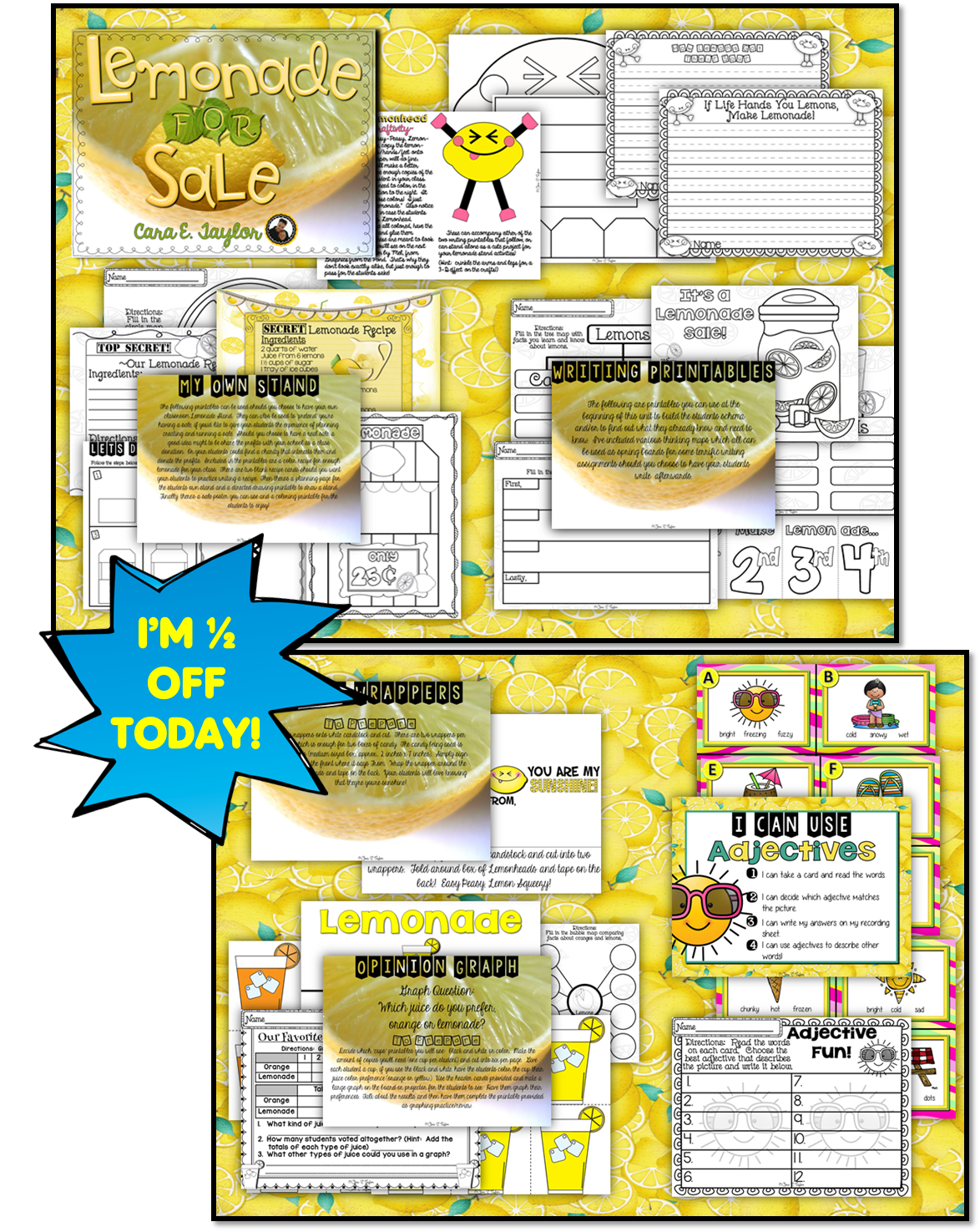 Creative Playground: Lemonade For Sale and 4th of July Kiddos