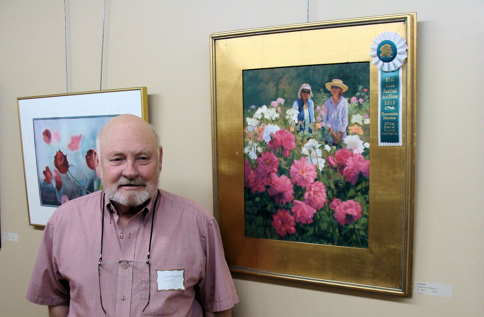 Rose Festival Art show at the Oregon Society of Artists