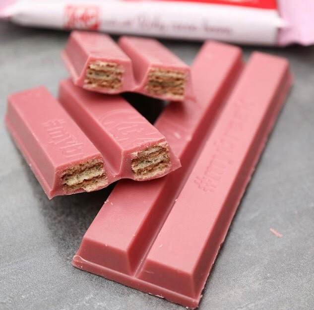 Kit Kat feito com Cacau Ruby