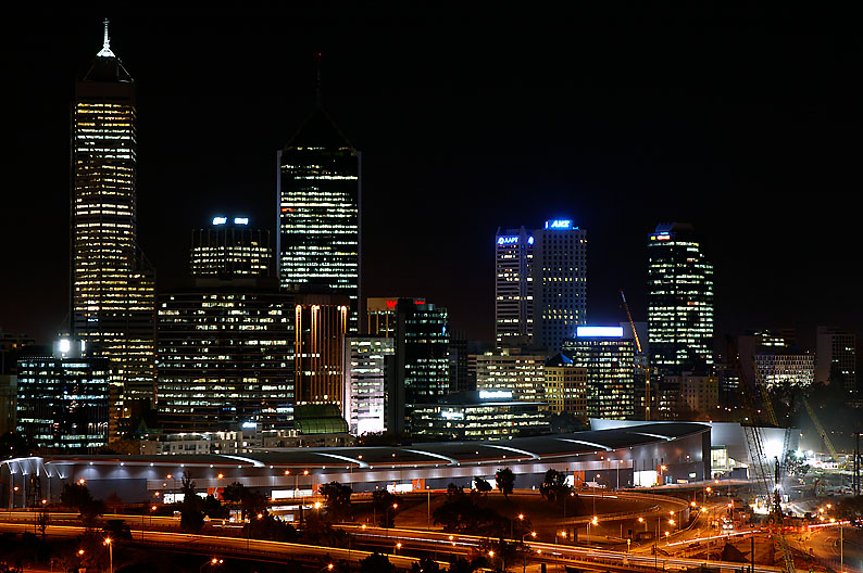 Welcome To The Cities At Night: Perth (Australia) At Night