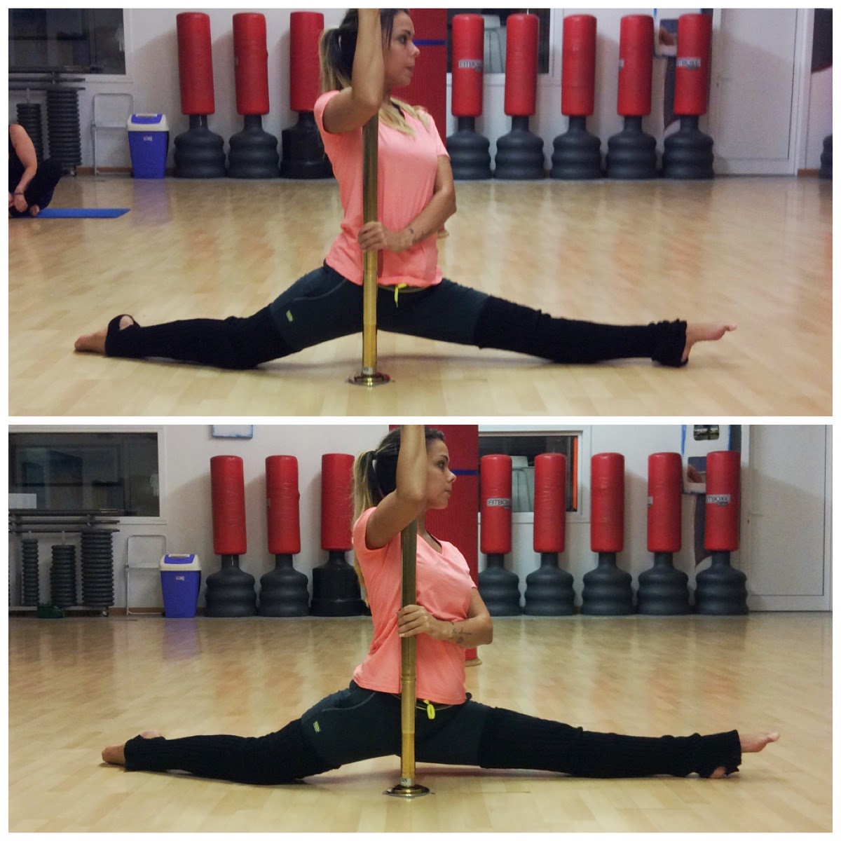 Aryanna Pole Dance: Flexibility progress