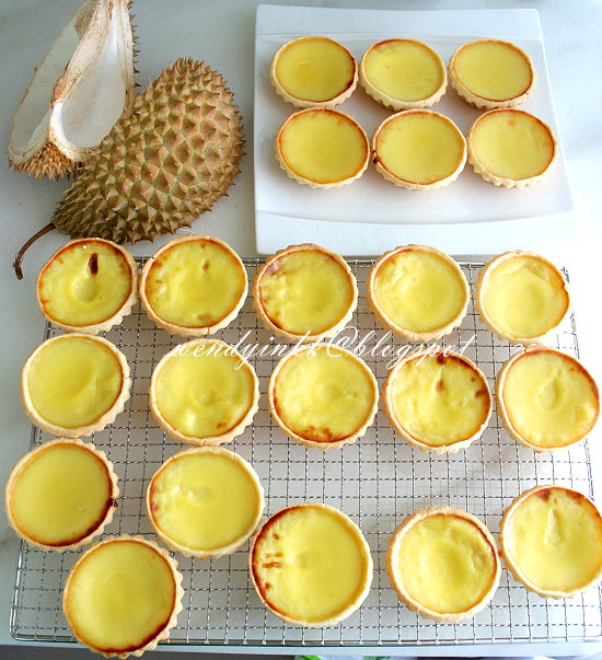 Table for 2.... or more: Durian Egg Tart - MFF Pahang #6