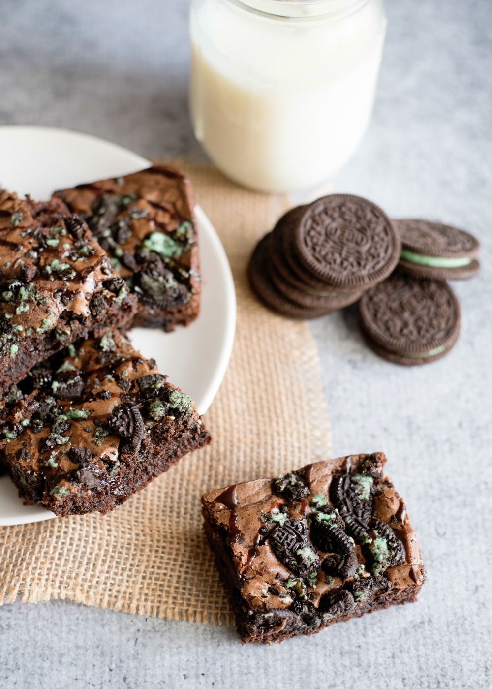 Mint Oreo Brownie Recipe