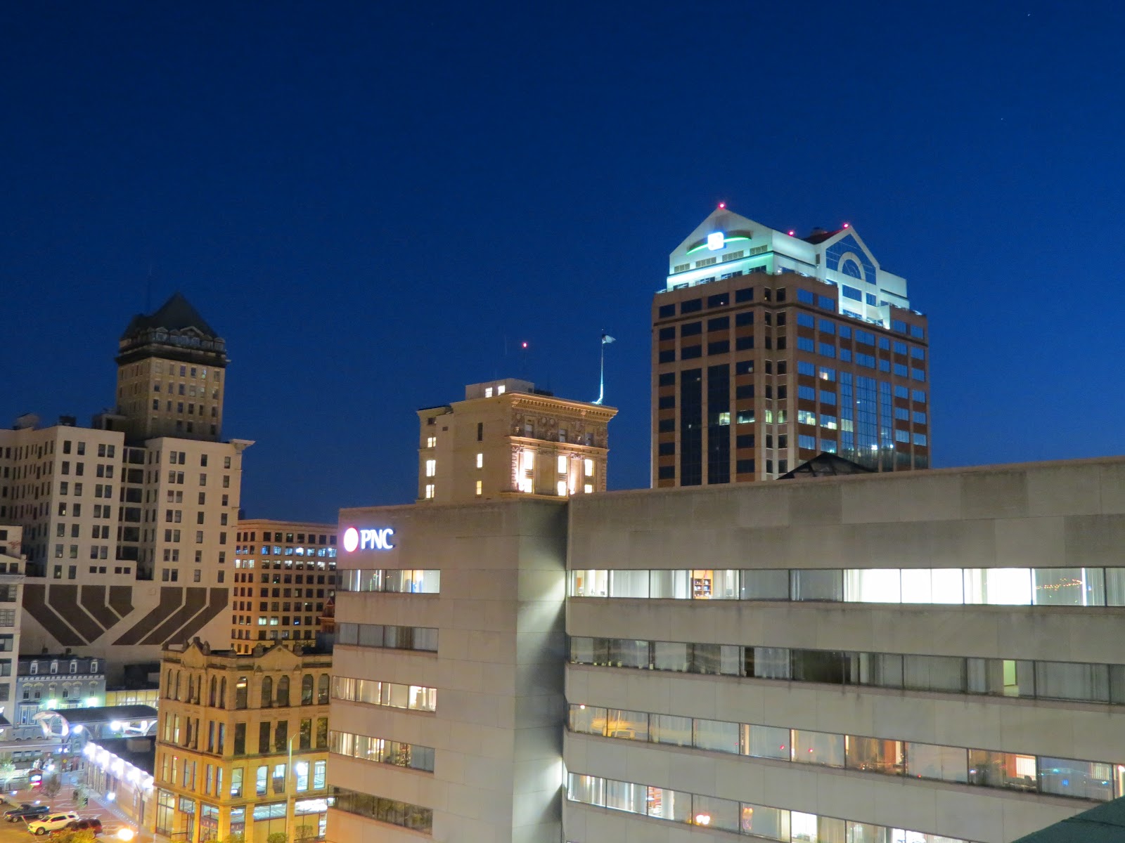 Downtown Dayton at Night