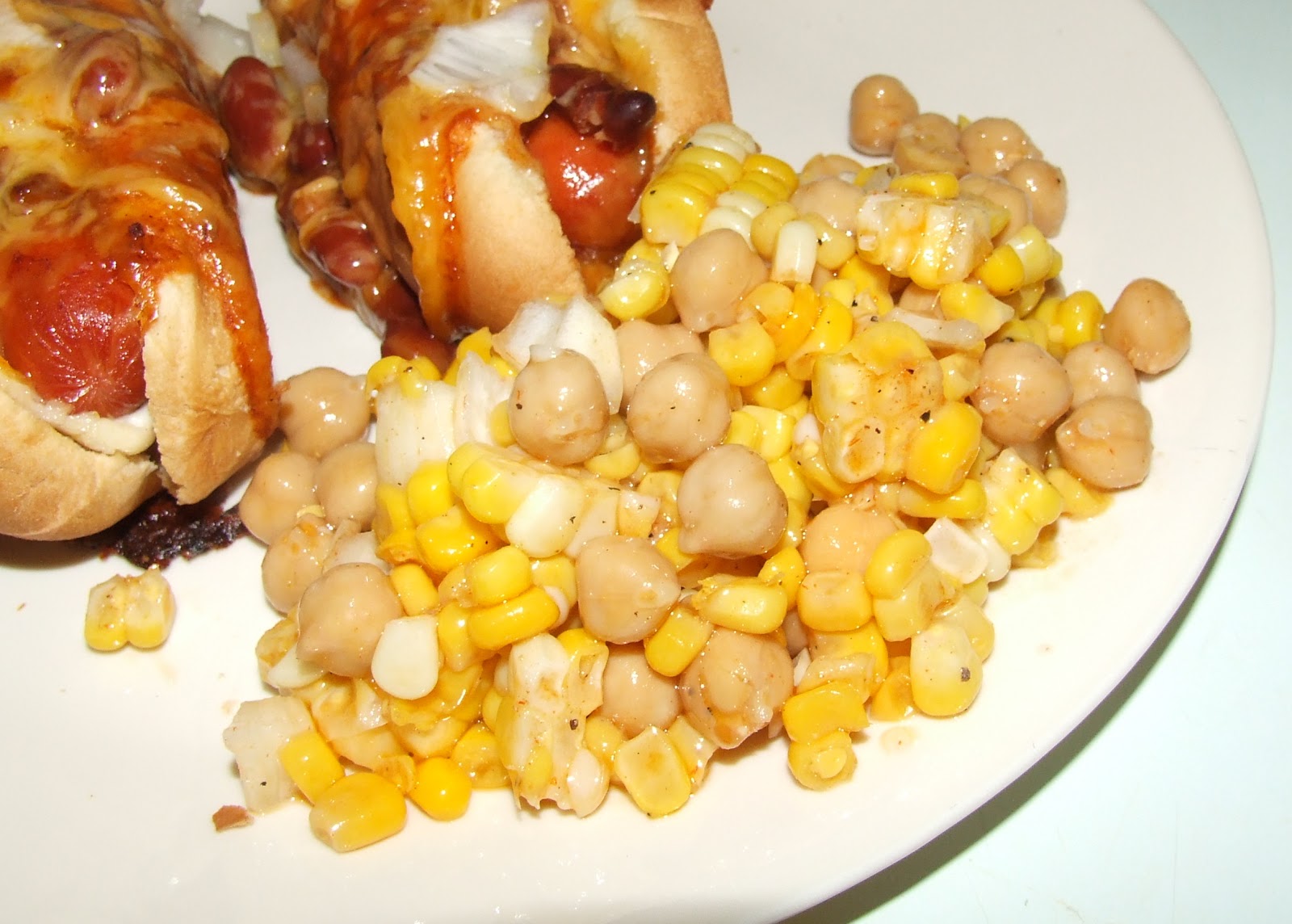Stuff by Cher: Garbanzo and Corn Salad