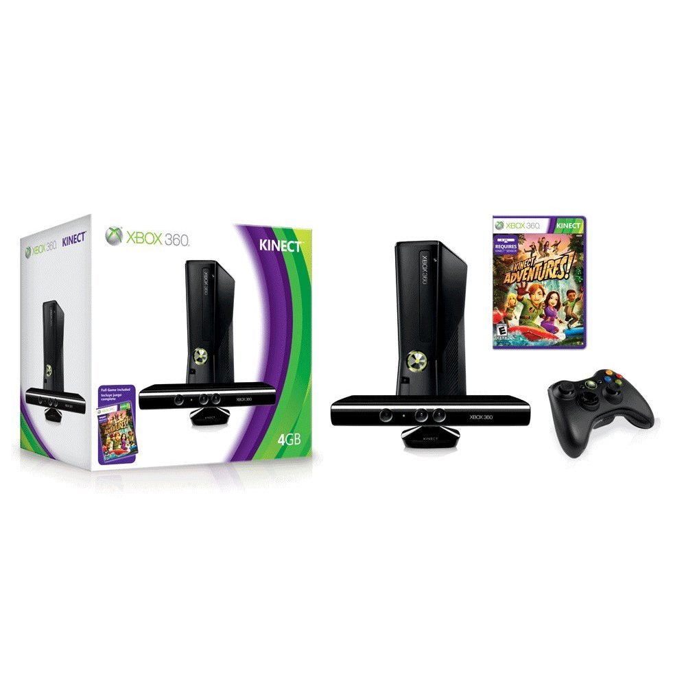 xbox360: Xbox 360 4GB Console with Kinect
