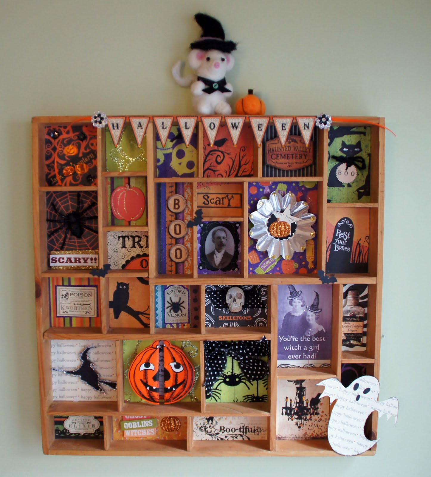 The Other Side of Me: Halloween Collage and other spooky creations...