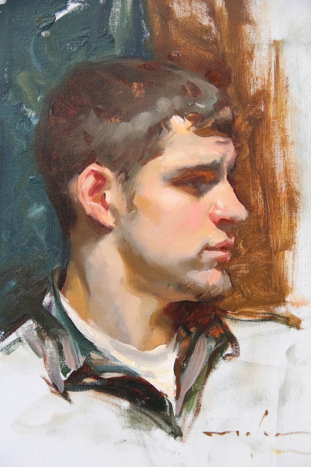 Chris Benavides' Painting Journal: Workshop with Bryce Cameron Liston