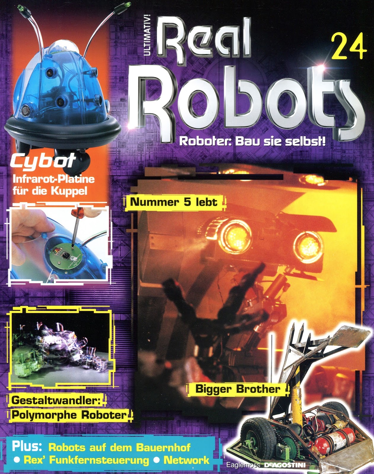 Mein Elektronik Hobby: Auferstanden ... Roboter und Roboter-Bausätze ...
